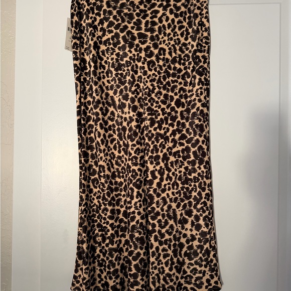 Anthropologie | Skirts | Anthropologie Animal Print Midi Skirt | Poshmark